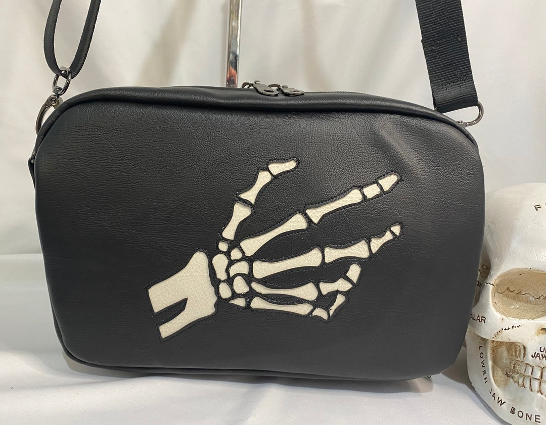 Skeleton Hand Bag, Skeleton Hand Purse, Gift, Goth, Bone - Etsy