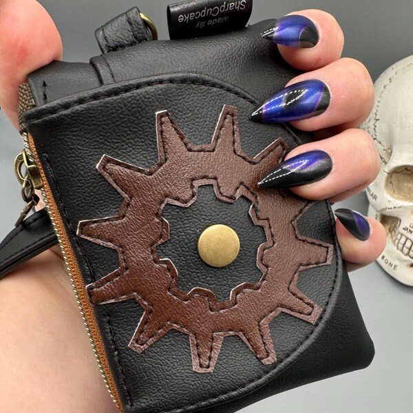 Steampunk Wallet - Etsy