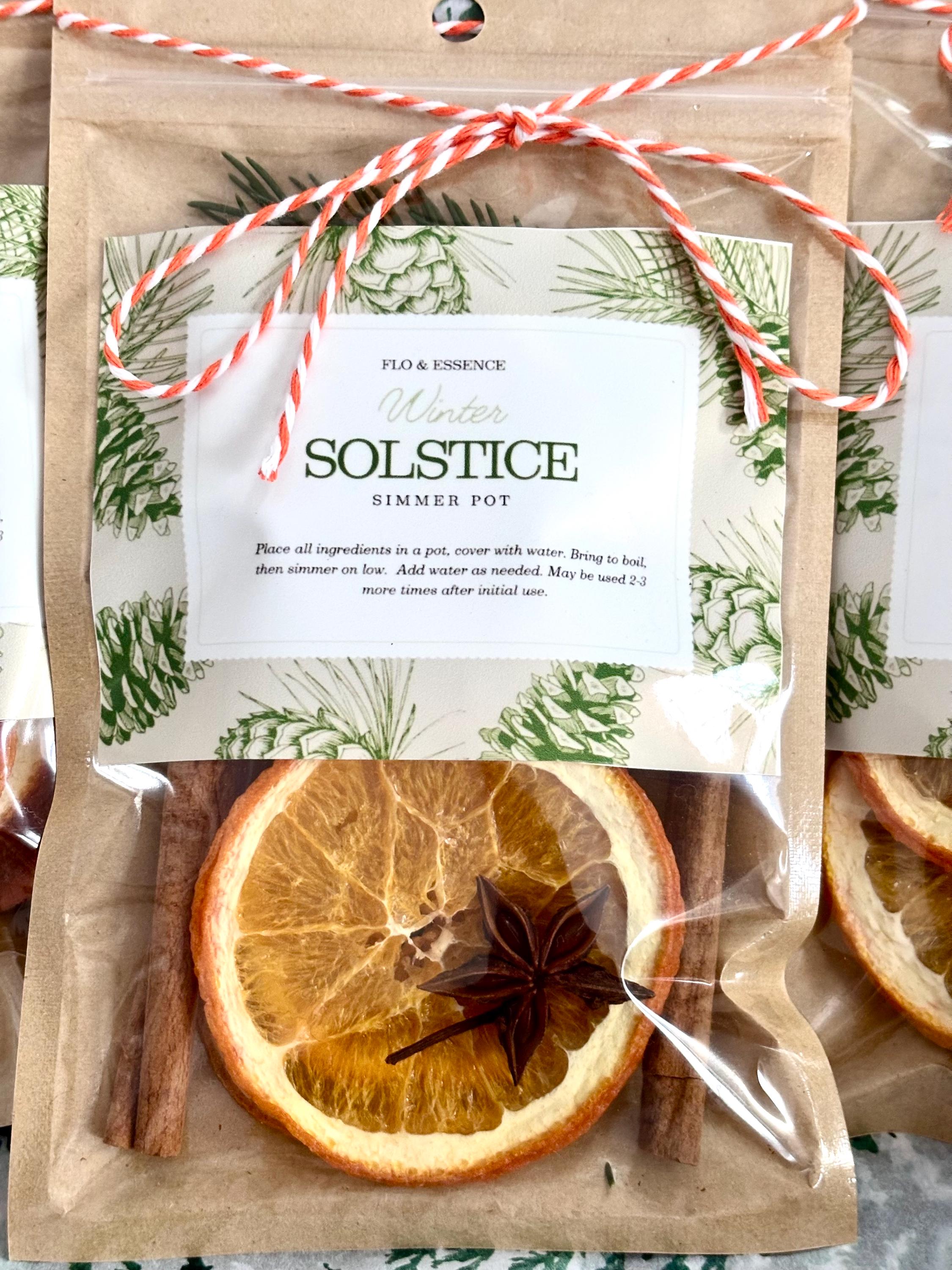 Winter Solstice ,simmer Pots, Stovetop Potpourri, Solstice Simmer Pots ...