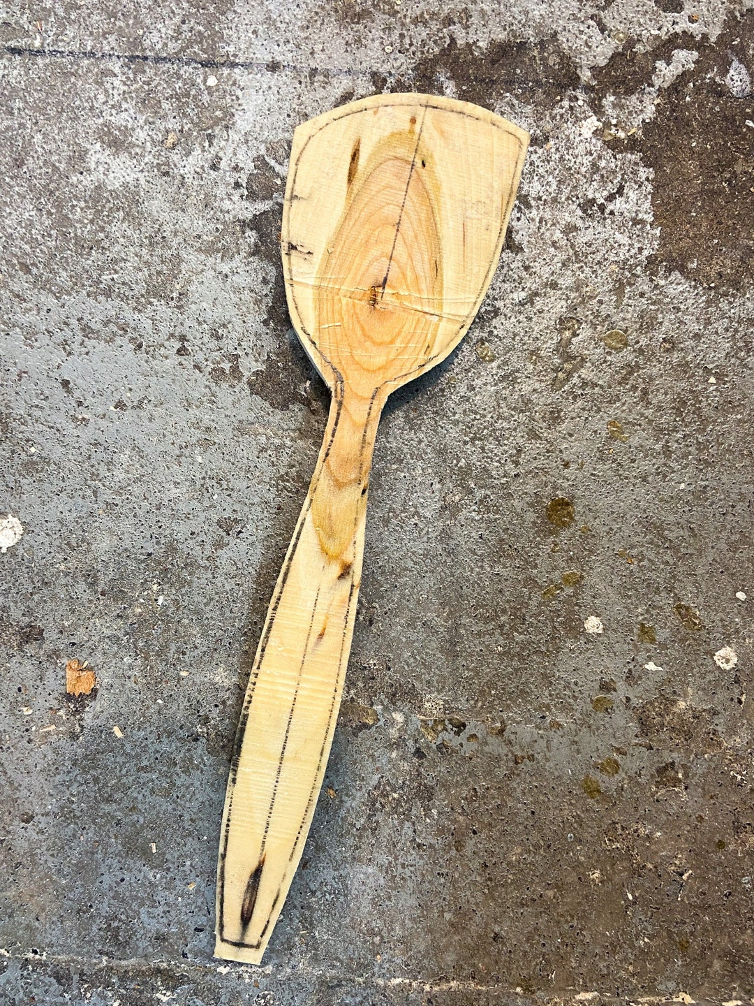 Right-handed Cooking Spoon Blank - Etsy