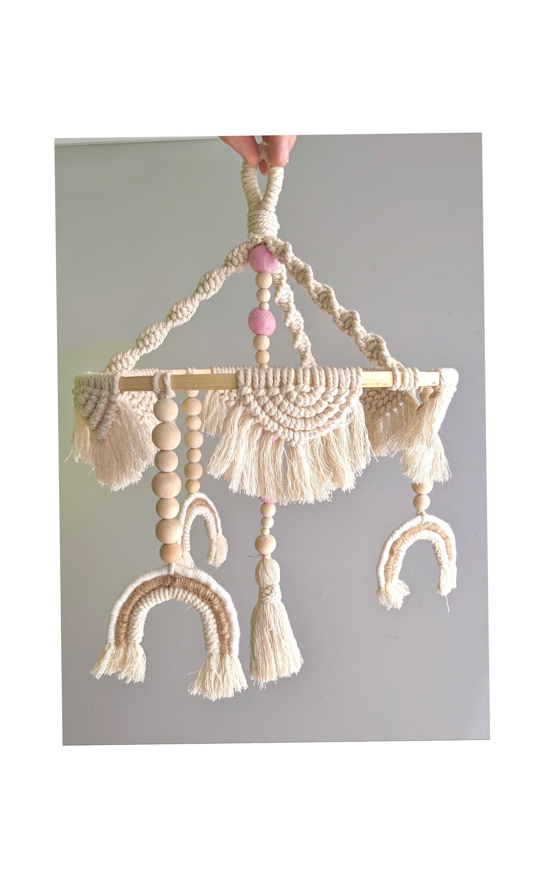 Macramé Baby Mobile- Hippie Mobile - Etsy