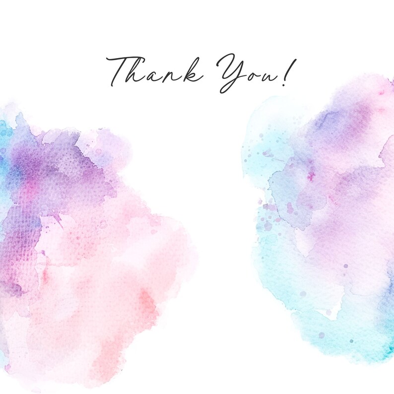 Pastel Shapes Watercolor Clipart - Pastel Washes - Watercolor Splashes ...