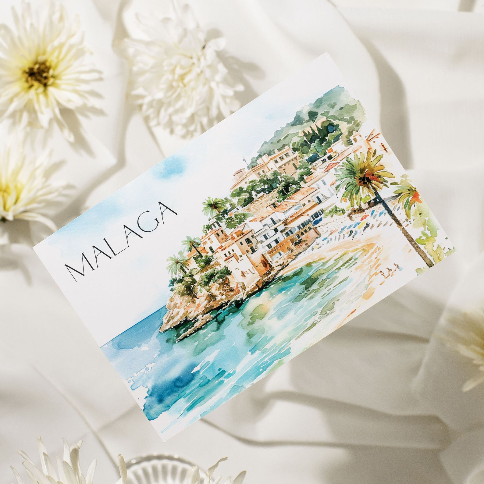 Watercolor Spanish Clipart Set - Spanish Aesthetic - Spanish Sceneries ...