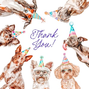 Dog Party Clipart - Party Pets Clipart - Festive Clipart - Cute Dog ...