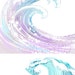 Glittery Sea Creatures Watercolor Clipart - Ocean Clipart - Clipart for ...