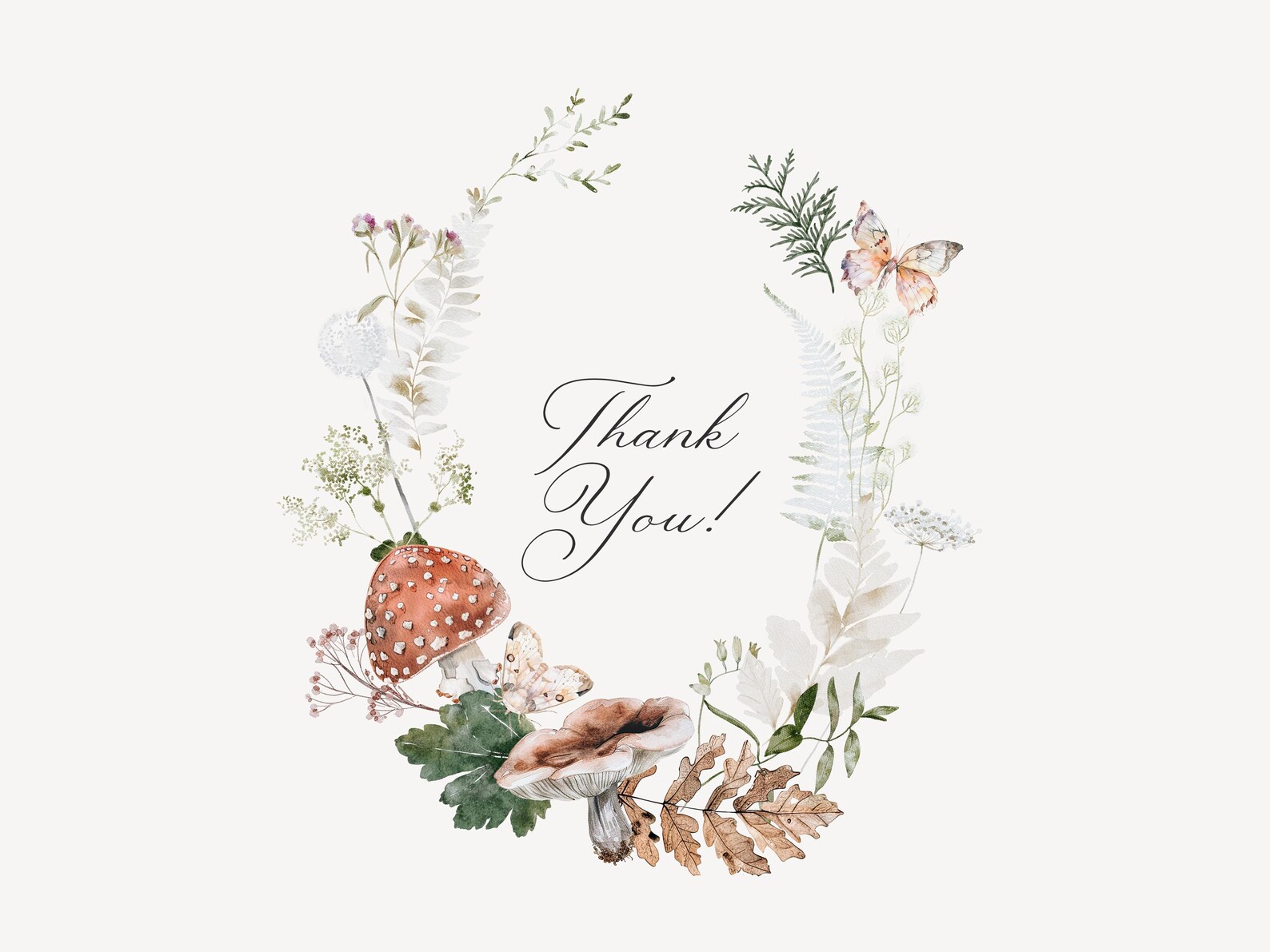 Watercolor Boho Woodland Animals Clipart Collection - Forest Animals ...