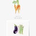 Watercolor Fresh Vegetables Clipart - Watercolor Veggies - Food Clipart ...