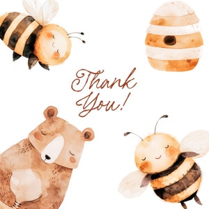 Cute Watercolor Woodland Clipart Set - Woodlands Clipart - Woodland ...