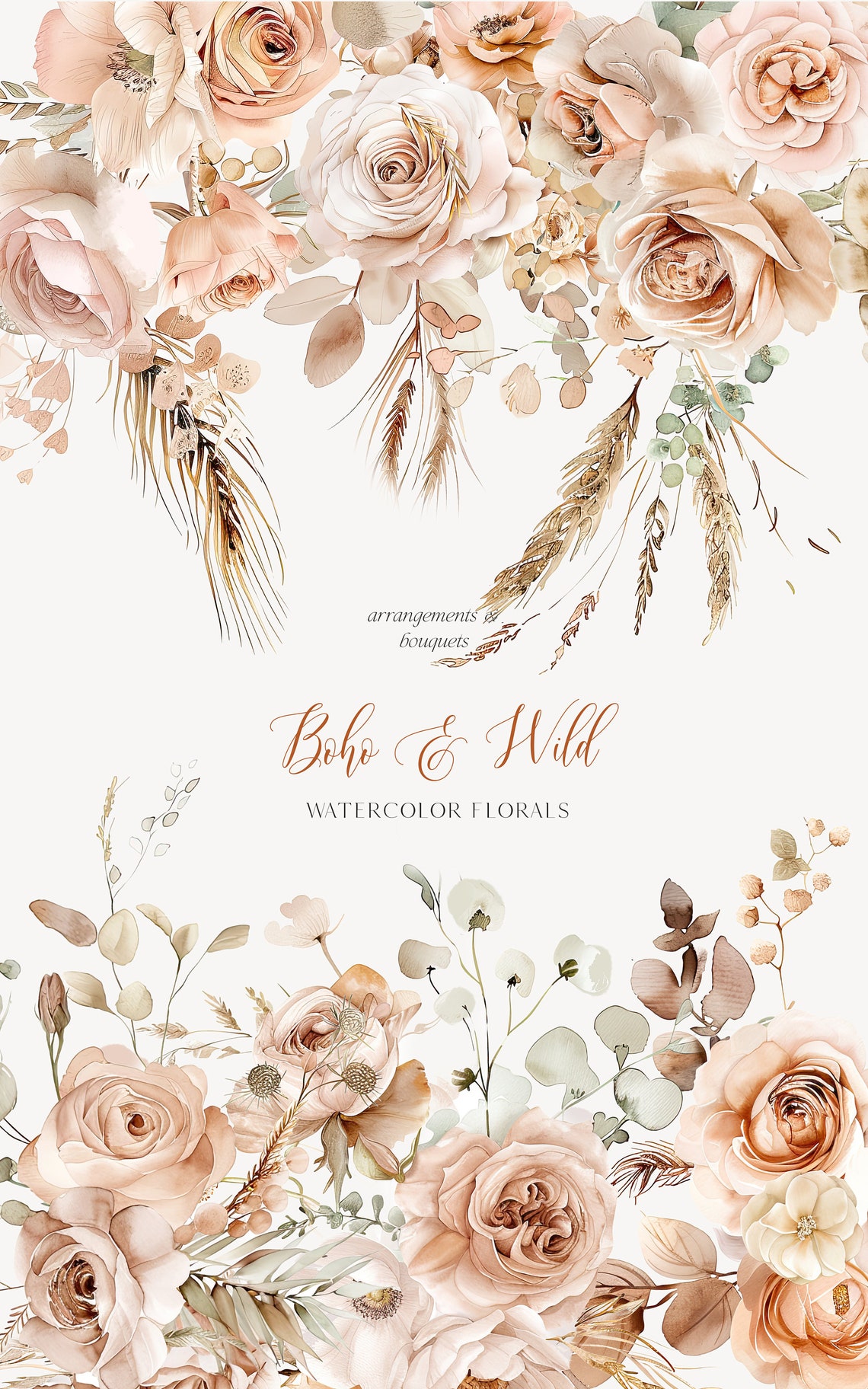 Bohemian Floral Bouquets - Boho Arrangements - Bohemian Flowers ...