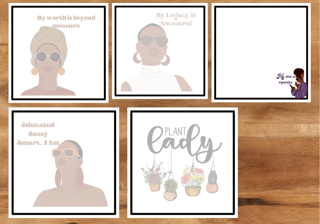 Sassy Lady Note Pad Collection - Etsy