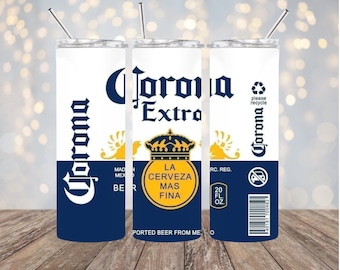 Corona Tumbler Wrap Png - Etsy