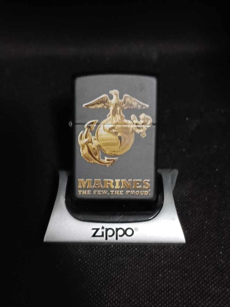ZIPPO USMC MARINES New Mint Condition - Etsy