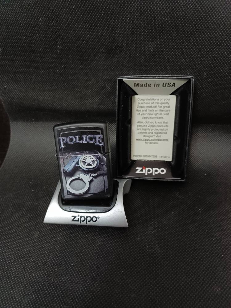 ZIPPO New Police Law Enforcement - Mint With Box - Etsy