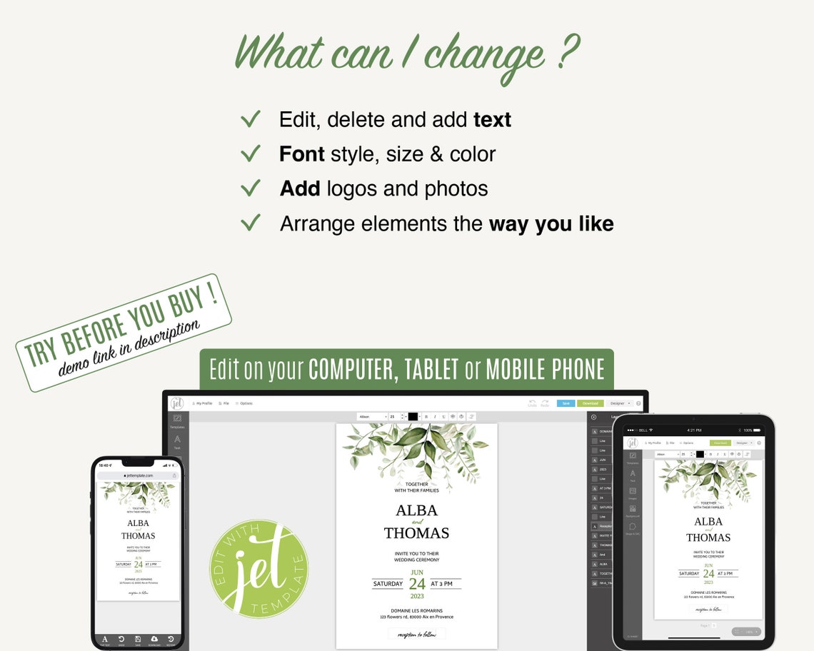 Plantable Business Card, Custom Card, Personalized Seed Paper Cards ...