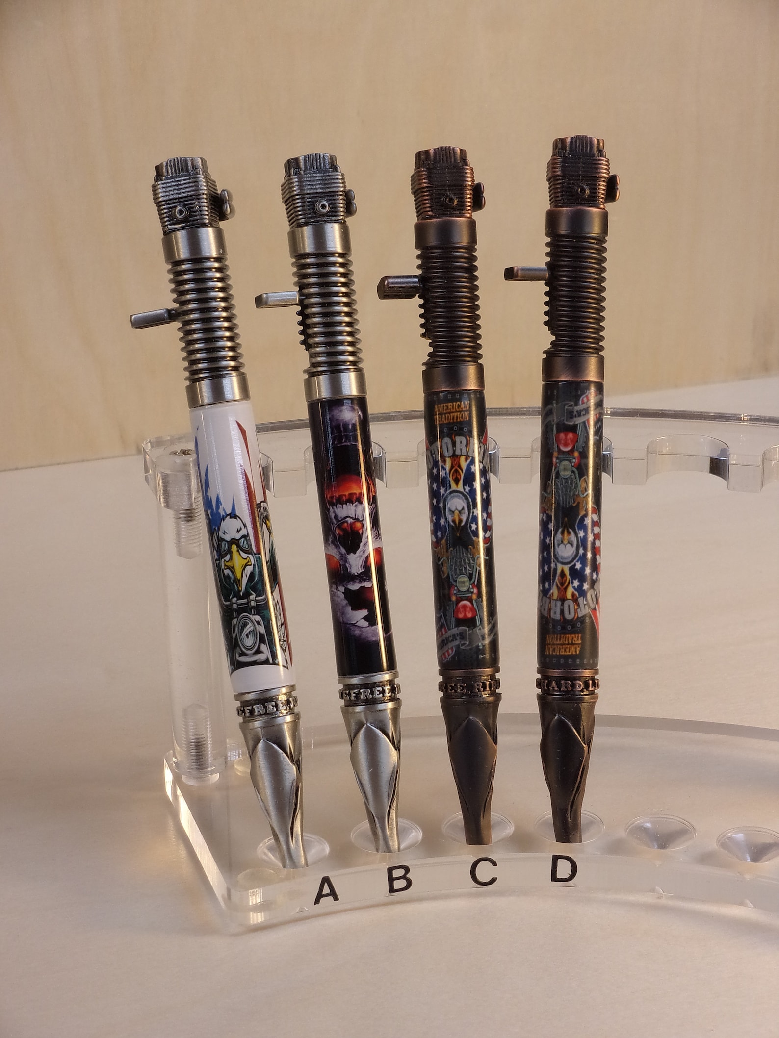 Motorcycle Kickstart Acrylic Pen - Etsy