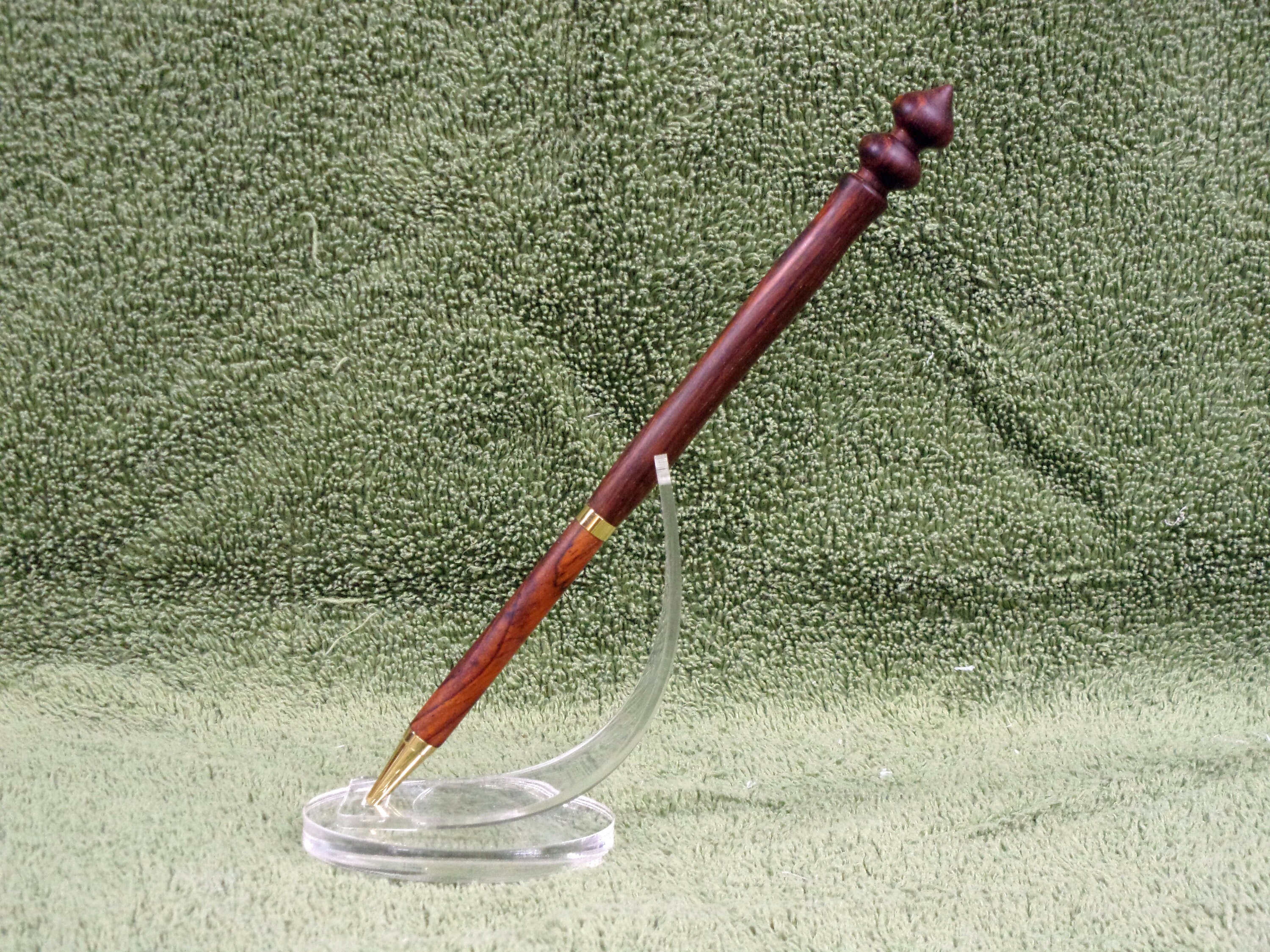 Ballpoint Wood Desk Pen With Pen Holder - Etsy