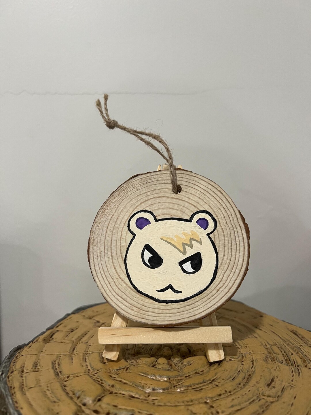 Marshal the Smug Squirrel Villager Animal Crossing ACNH Wood Slice ...