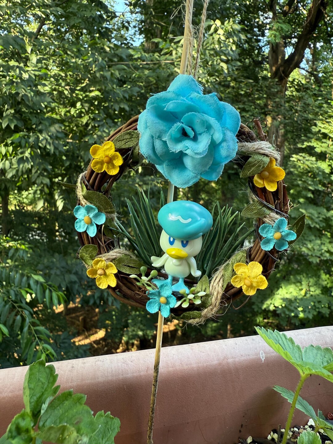 Quaxly Quaxwell Quaquaval Duck Pokemon Water Type Nature Scene Wall ...