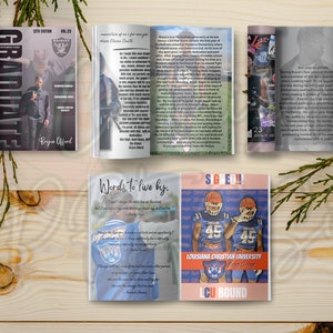 Graduation Magazine, Grad Magazine, Magazine, Grad Booklet Pamphlet ...