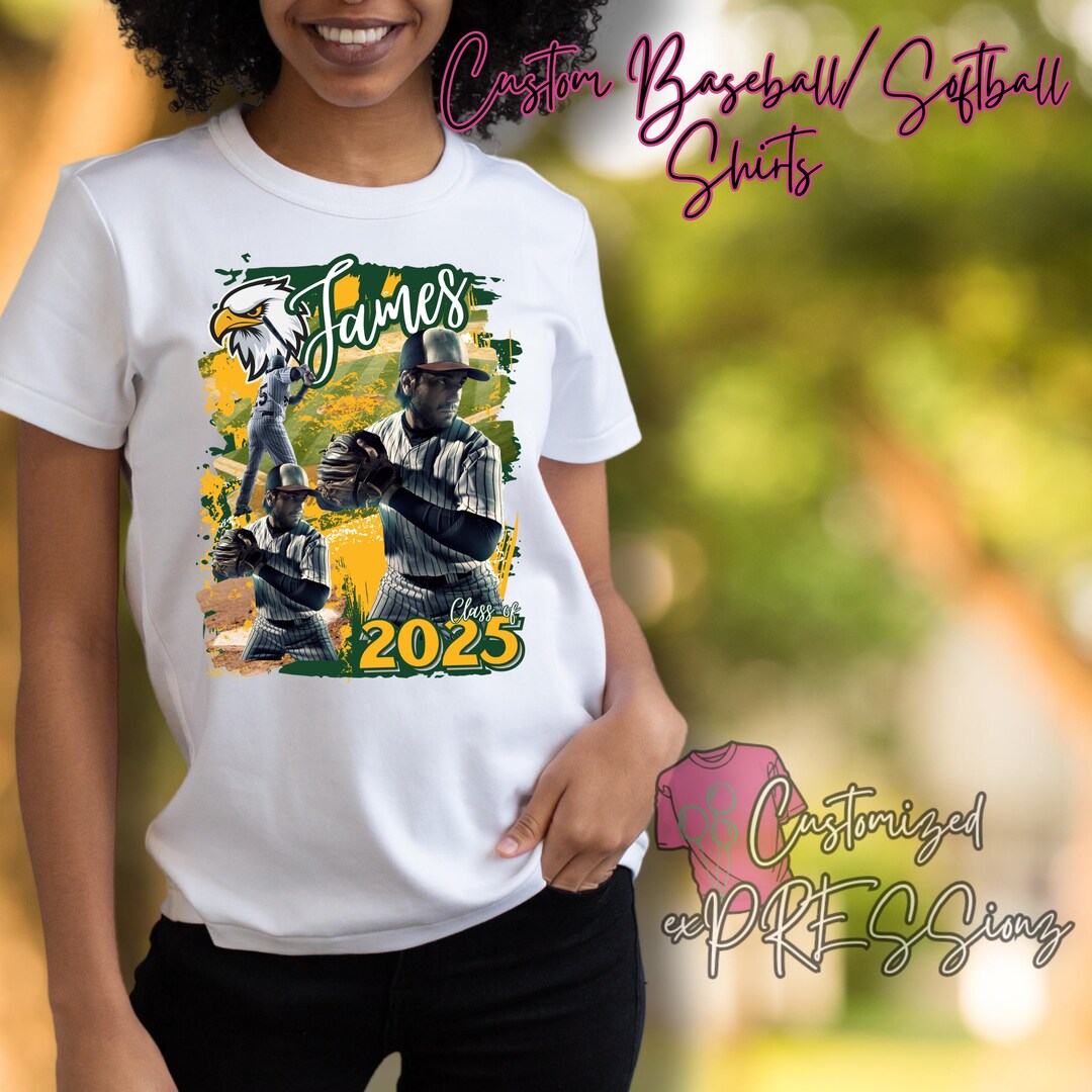 Custom Baseball Shirts, Baseball Game Day Shirts, Baseball Senior Night ...