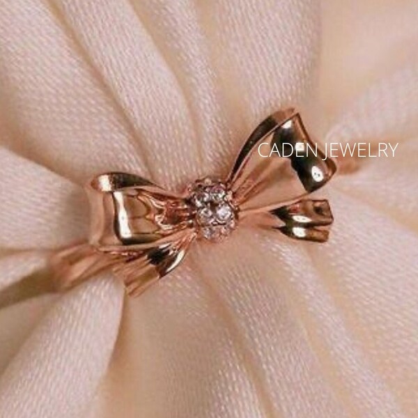 Bow Ring - Etsy