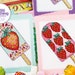 Ice Lolly Summer Cards Cross Stitch Patterns PDF Charts Instant ...