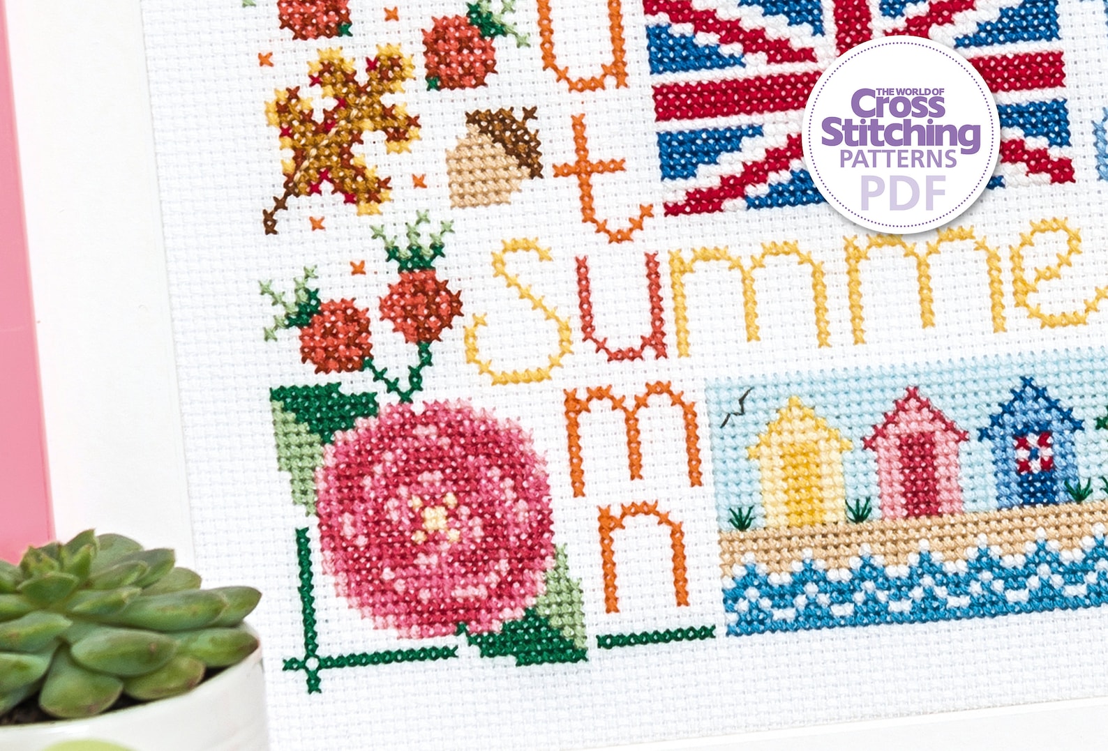 Seasons Sampler Cross Stitch Pattern PDF Chart Instant - Etsy UK