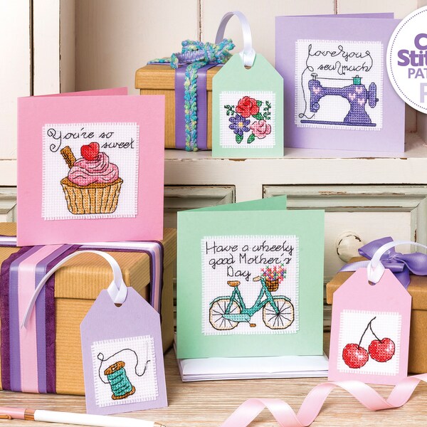 Cross Stitch Greeting Card Patterns - Etsy