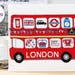 London Bus Cross Stitch Pattern PDF Chart Instant Download, Double ...