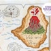 Pirate Treasure Map Cross Stitch Pattern PDF Chart Instant Download ...