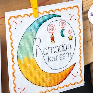 Ramadan Eid Cards Cross Stitch Patterns PDF Charts Instant Download ...