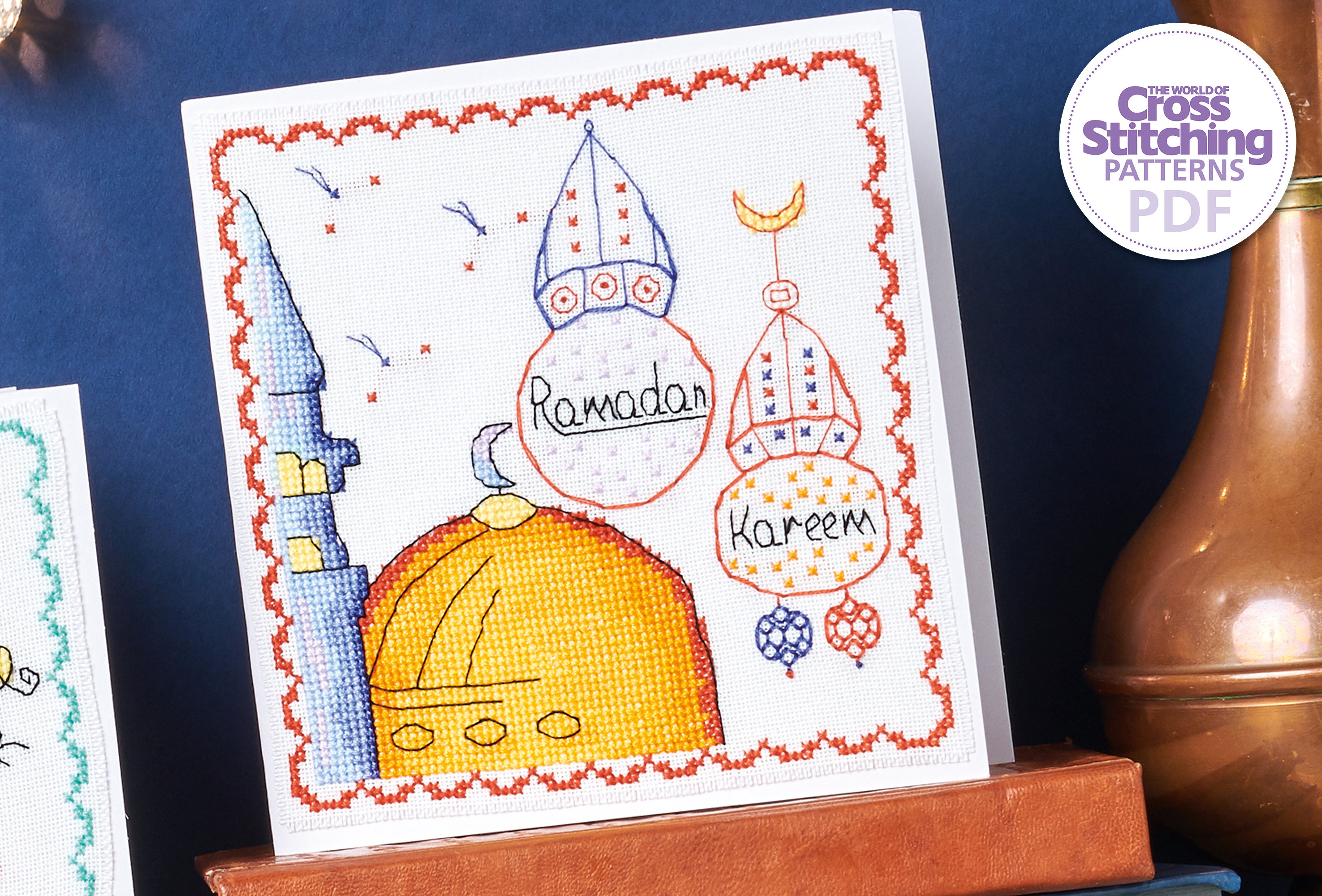 Ramadan Eid Cards Cross Stitch Patterns PDF Charts Instant Download ...
