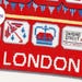 London Bus Cross Stitch Pattern PDF Chart Instant Download, Double ...
