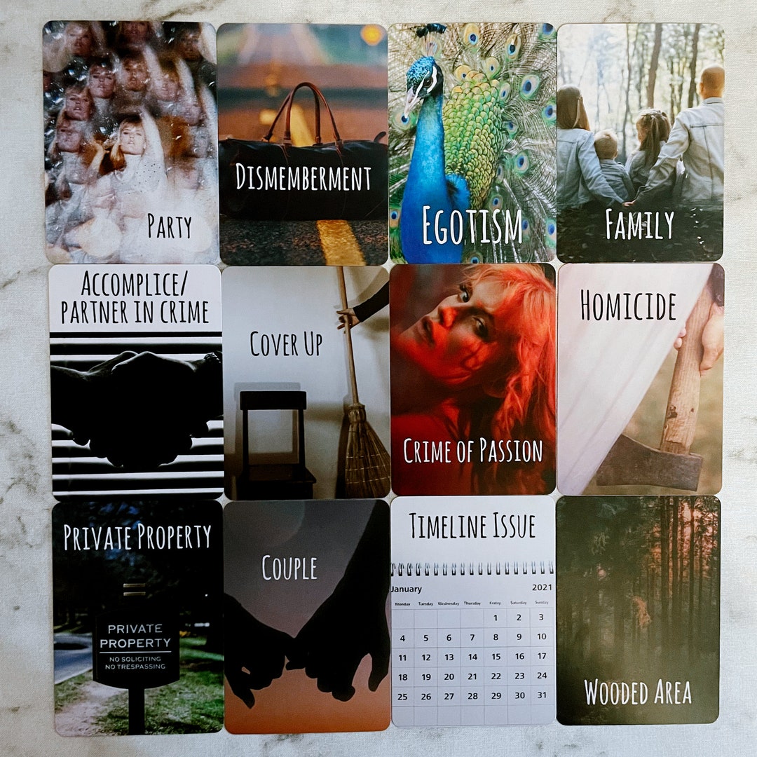 True Crime Oracle & Conspiracy Deck - Etsy Australia