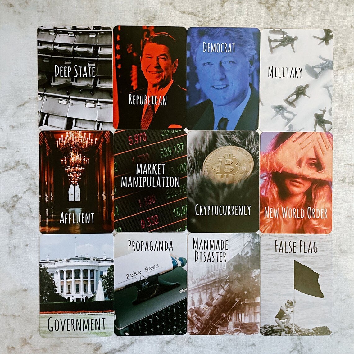 True Crime Oracle & Conspiracy Deck - Etsy Australia