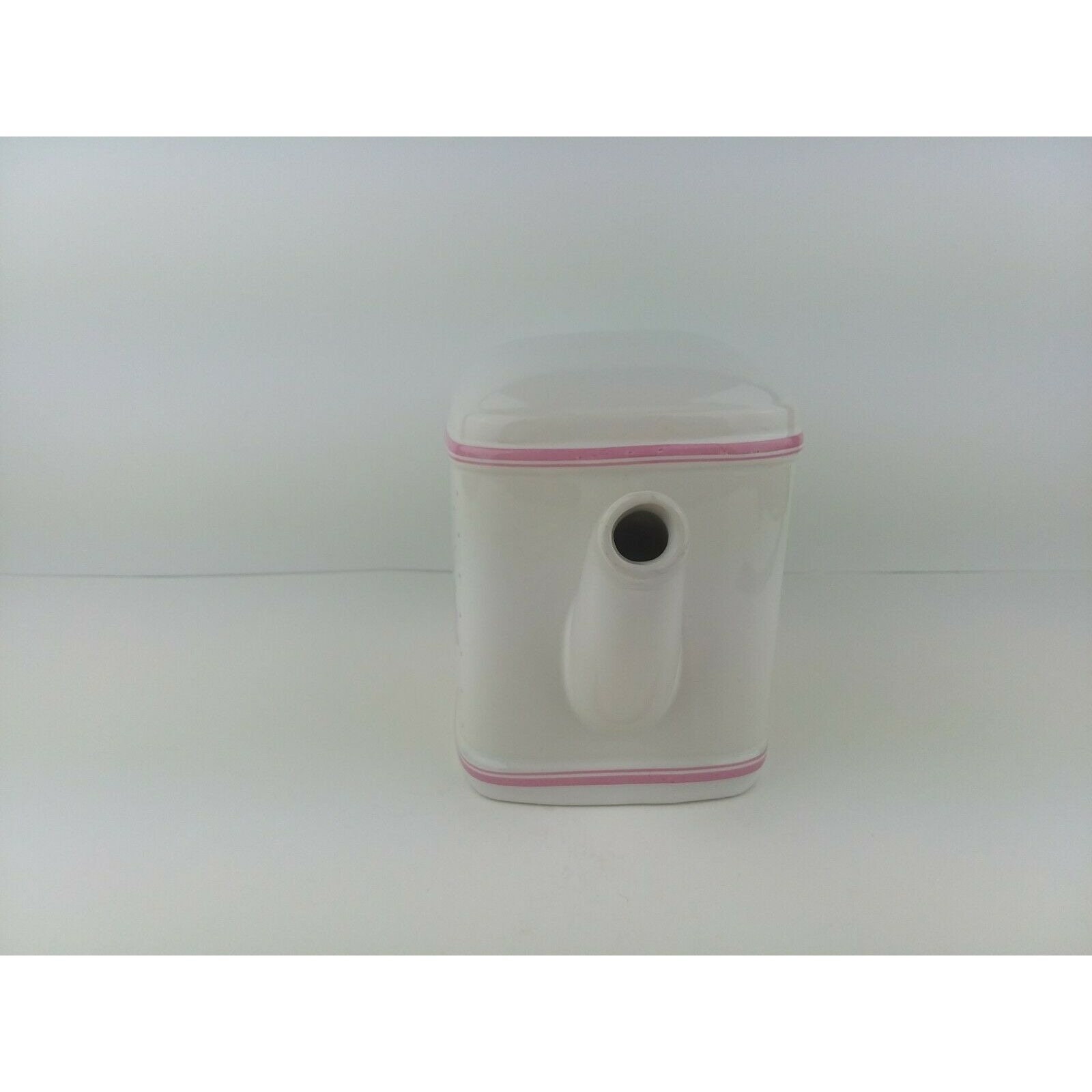 Vintage 1985 Teleflora Ceramic Watering Can Planter Vase With Tulip ...