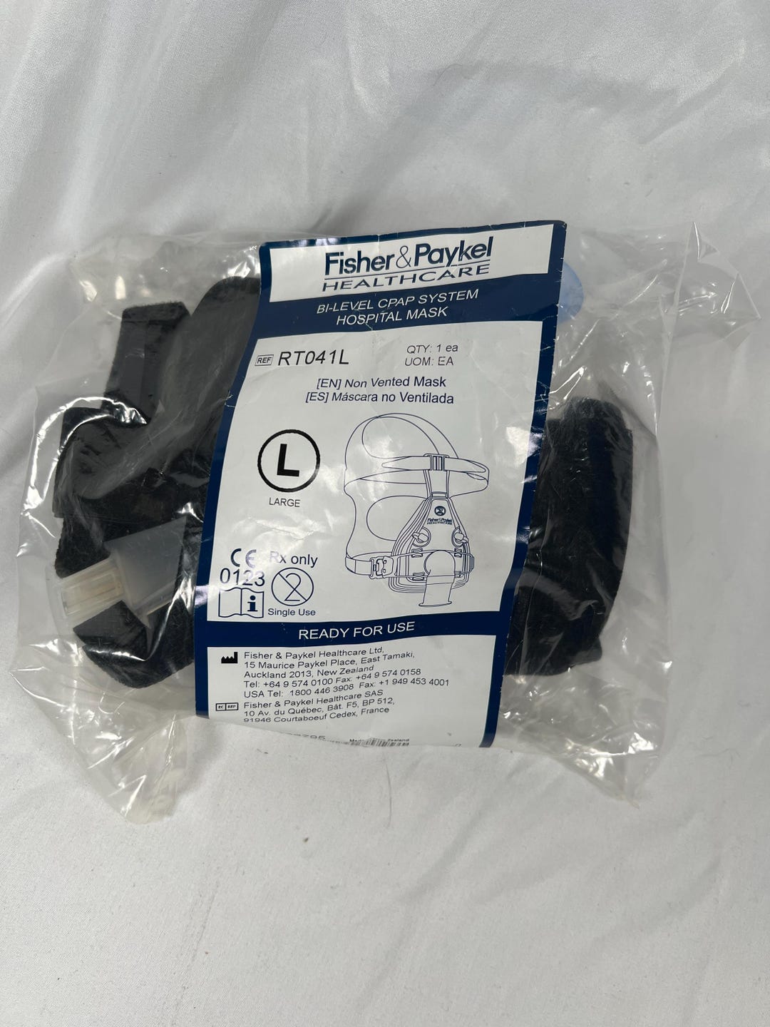 Fisher & Paykel Freemotion™ Bi-level CPAP System Hospital Mask RT041 ...