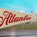 Classic Atlanta Pennant Flag - Etsy