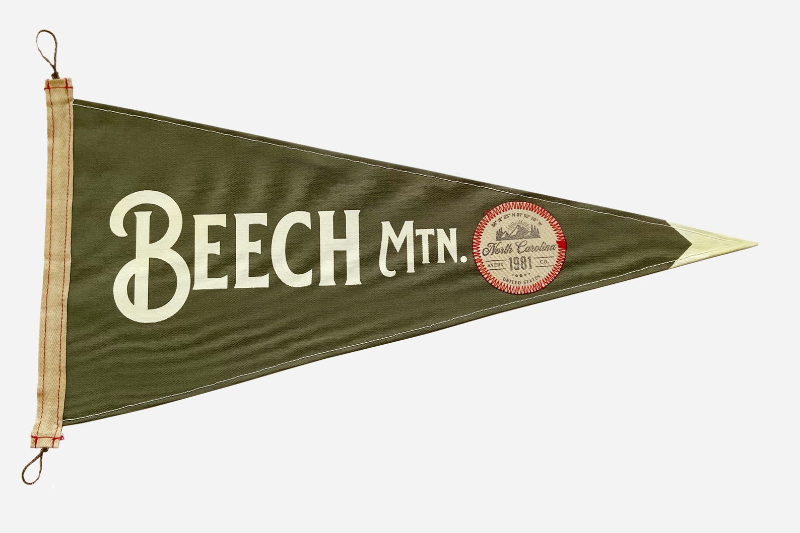 Beech Mtn. Pennant Flag - Etsy