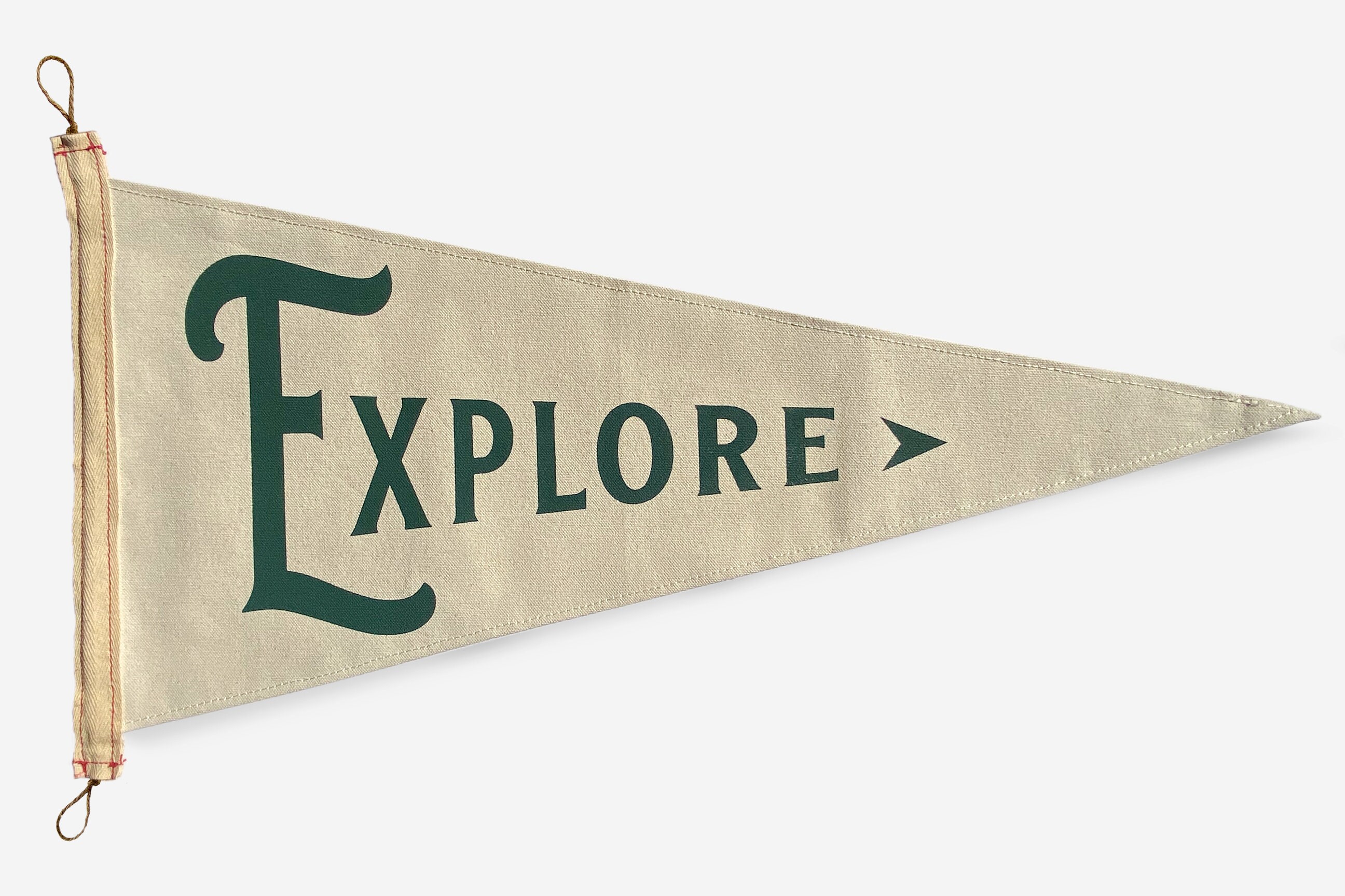 Explore Pennant Flag - Etsy