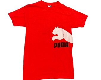 Puma Vintage T Shirt - Etsy