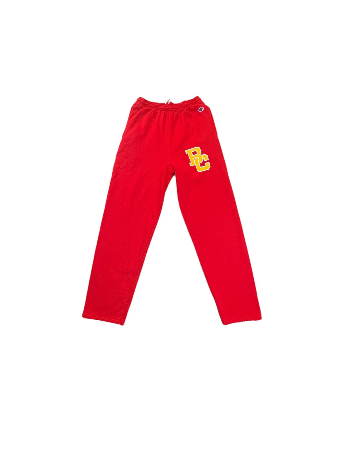 Vintage Mens Boston College Sweatpants Red Y2k Waist 28 Inseam 32 In - Etsy