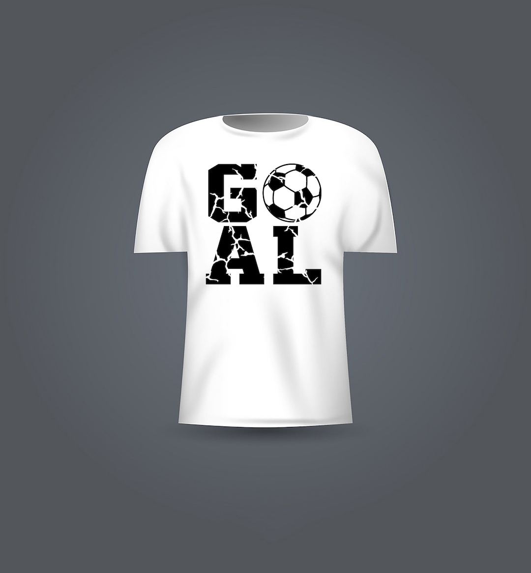 Shirt Design, Goal Soccer PNG SVG Dxf Eps for Iron on HTV - Etsy