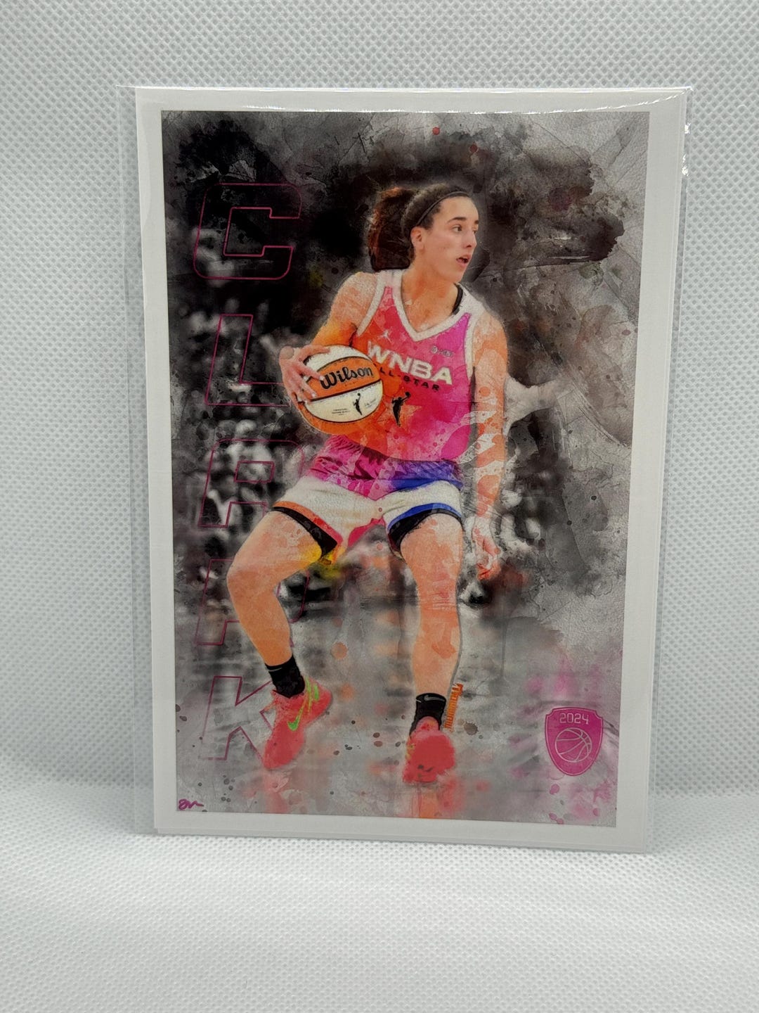 Caitlin Clark 4x6 Art Print, John Rudolph Signed V3 - Etsy