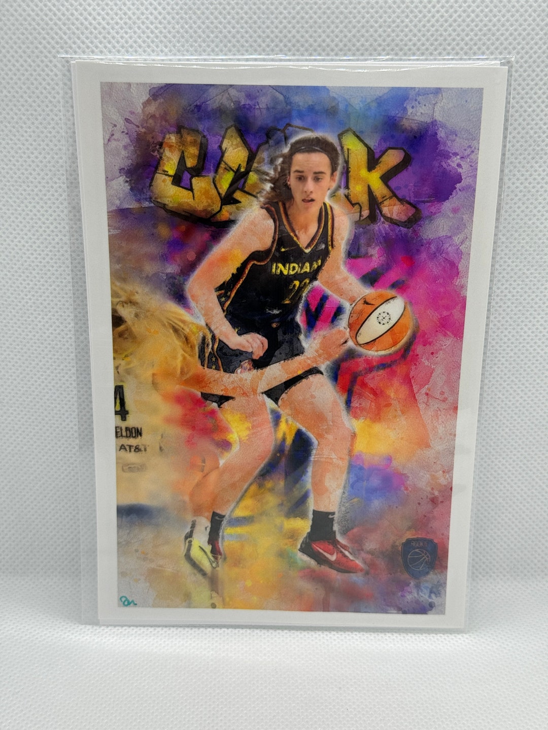 Caitlin Clark 4x6 Art Print John Rudolph Signed Indiana Fever V1 - Etsy
