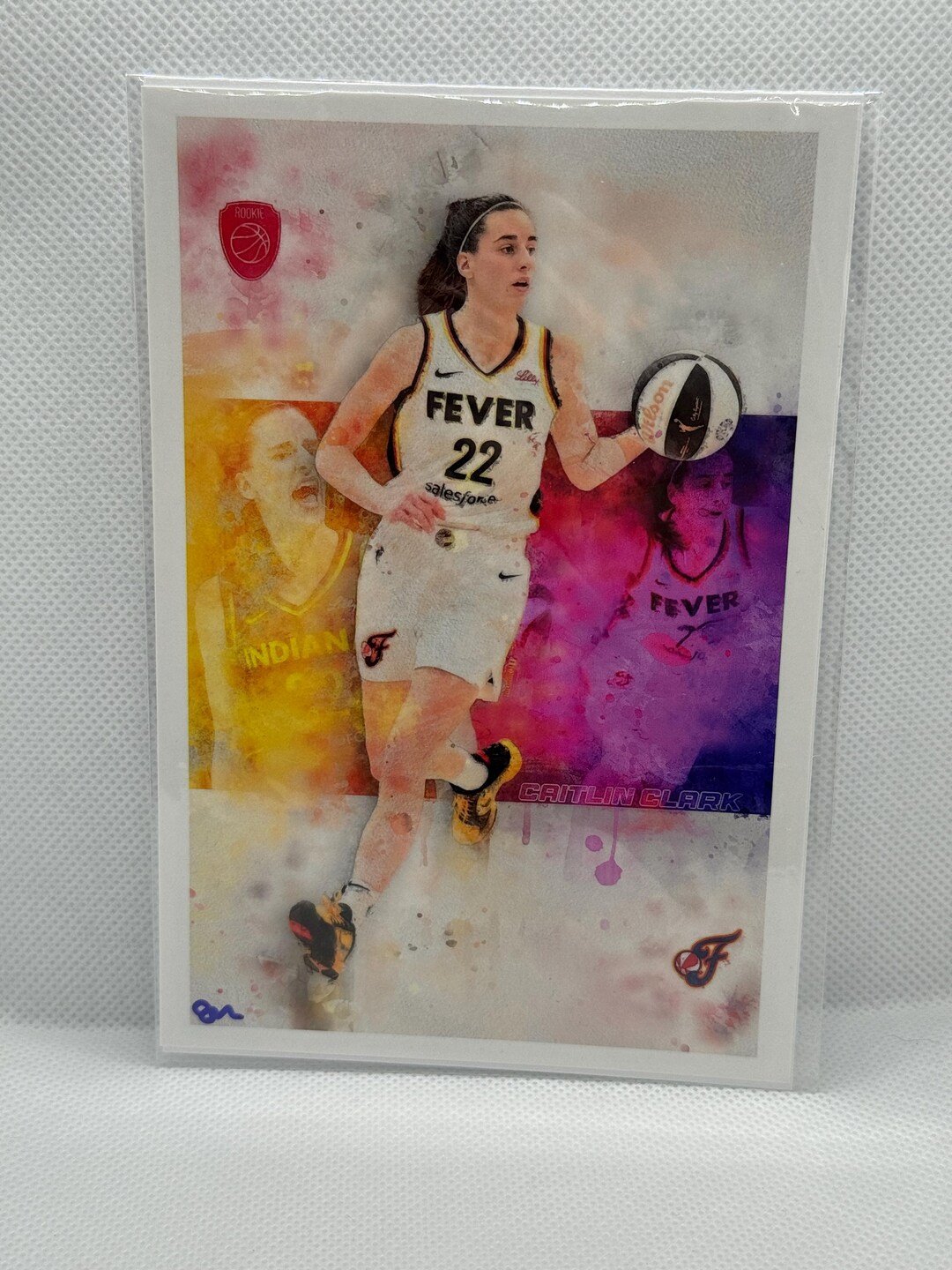 Caitlin Clark 4x6 Art Print, John Rudolph Signed V5 - Etsy