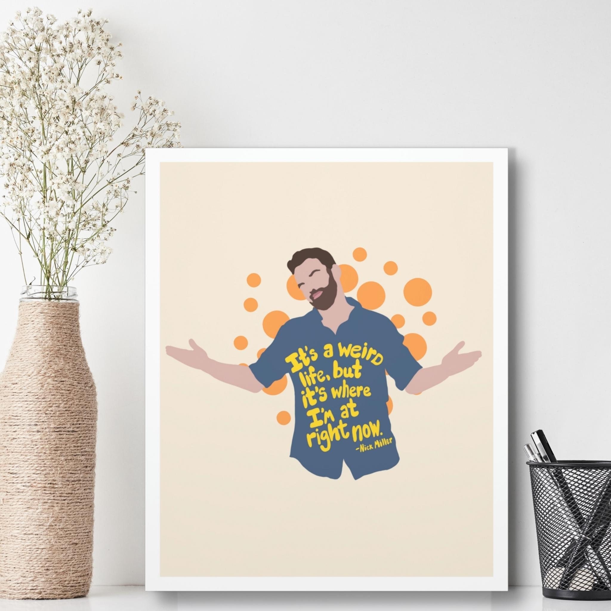 Nick Miller Poster Stop Being So Mean To Me Nick Miller, New Girl