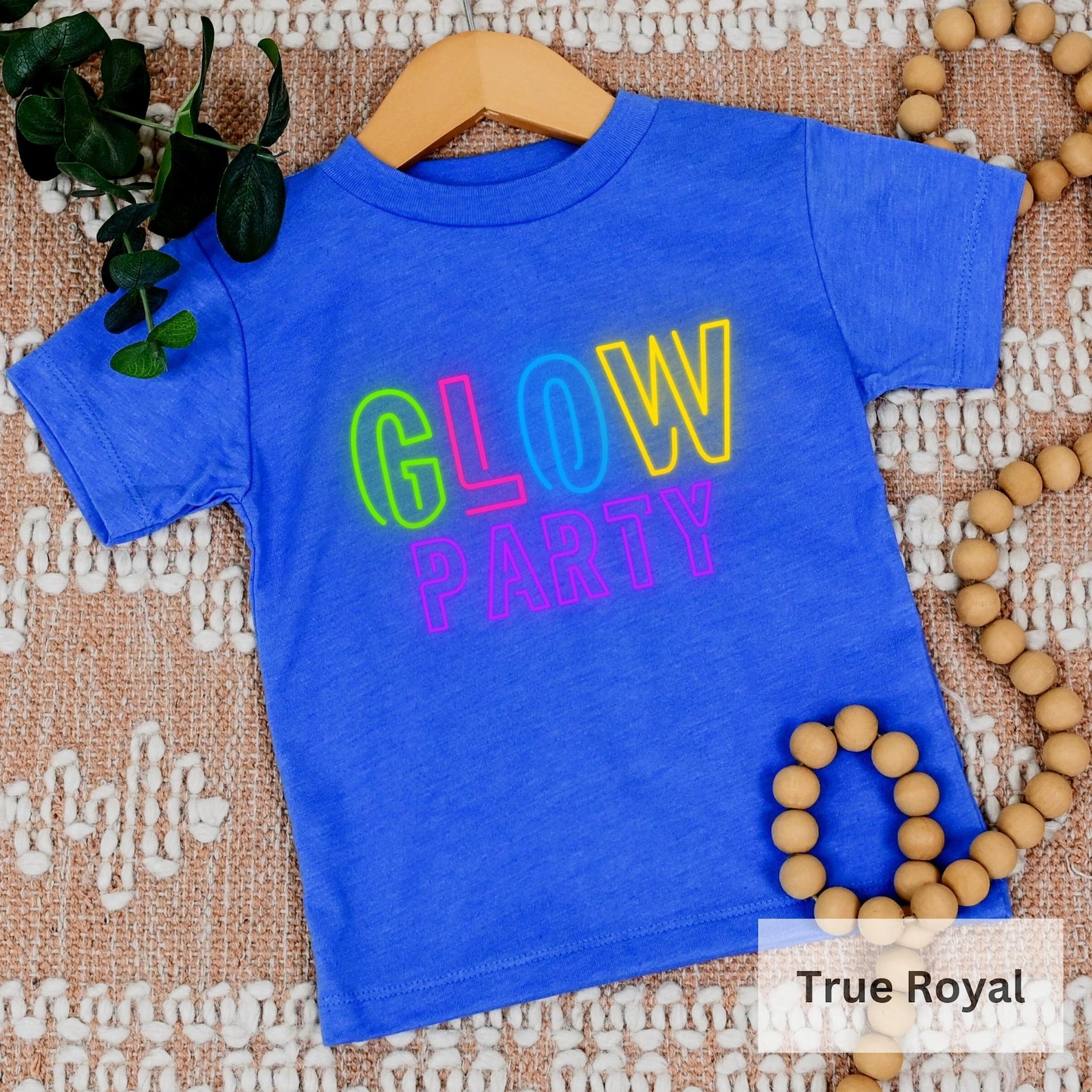 Custom Neon Glow Shirt, Personalized Glow Party Shirts, Family Glow ...