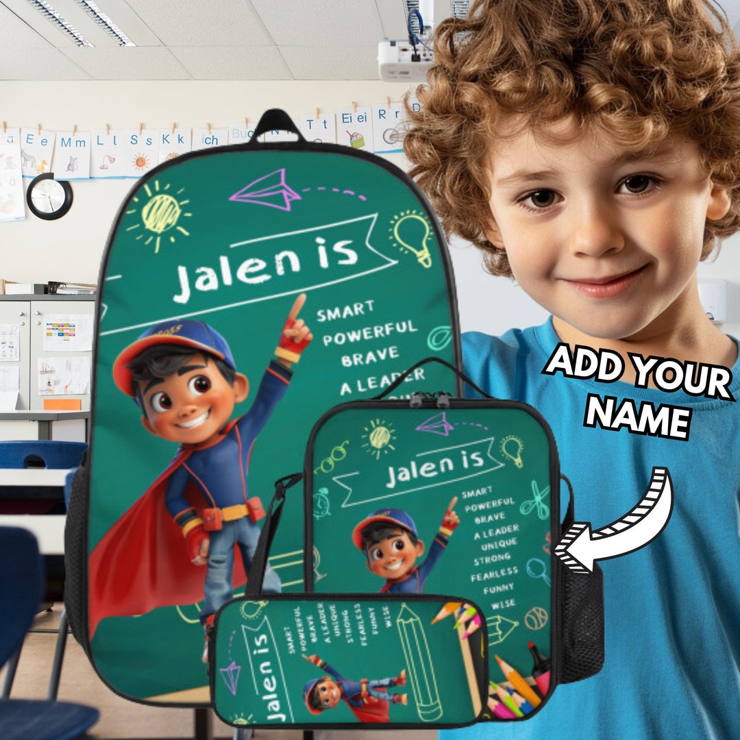 Personalised Children's Backpack, Back to School Gift, Kids Backpack ...