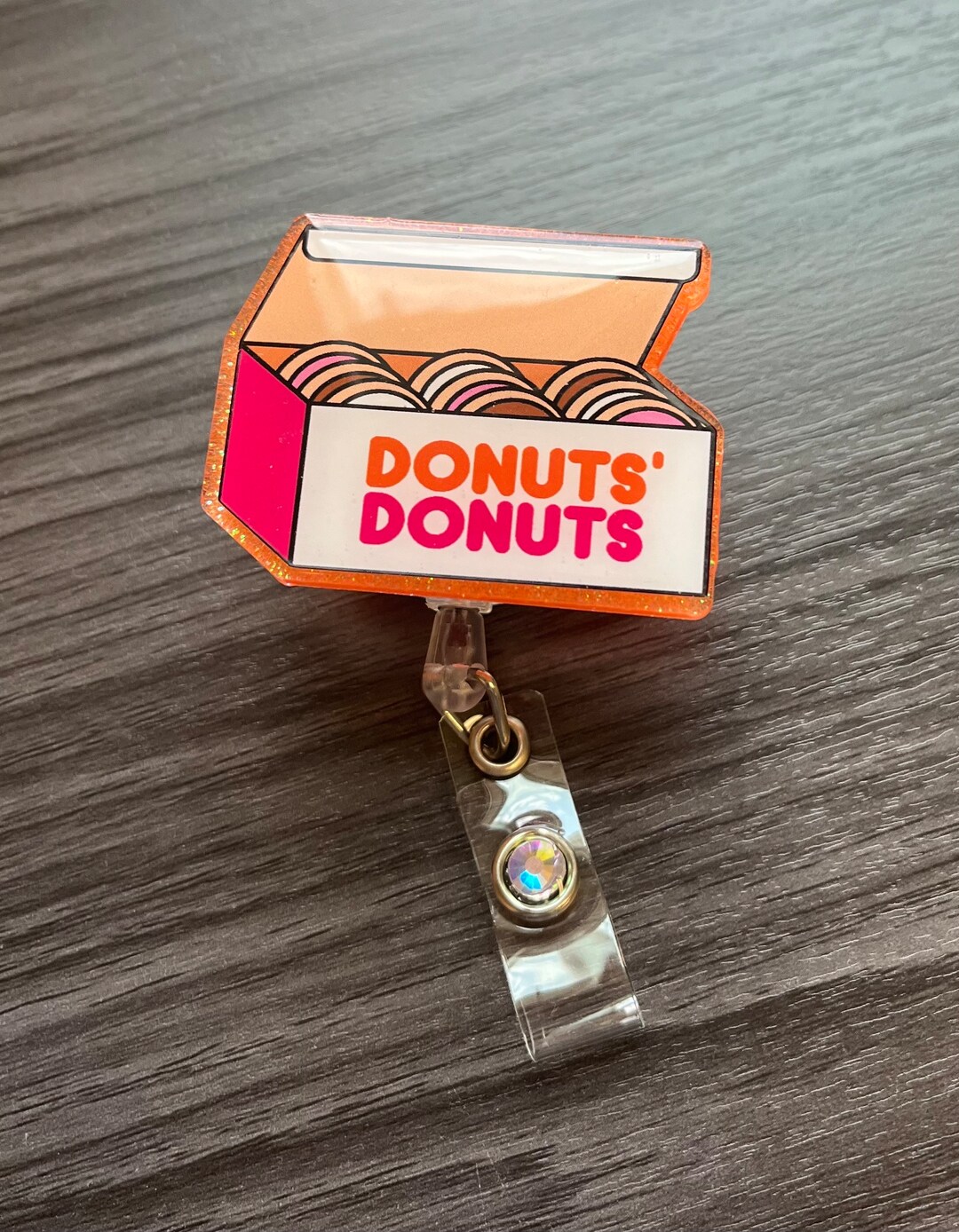 Dozen Donuts Badge Reel/pin - Etsy